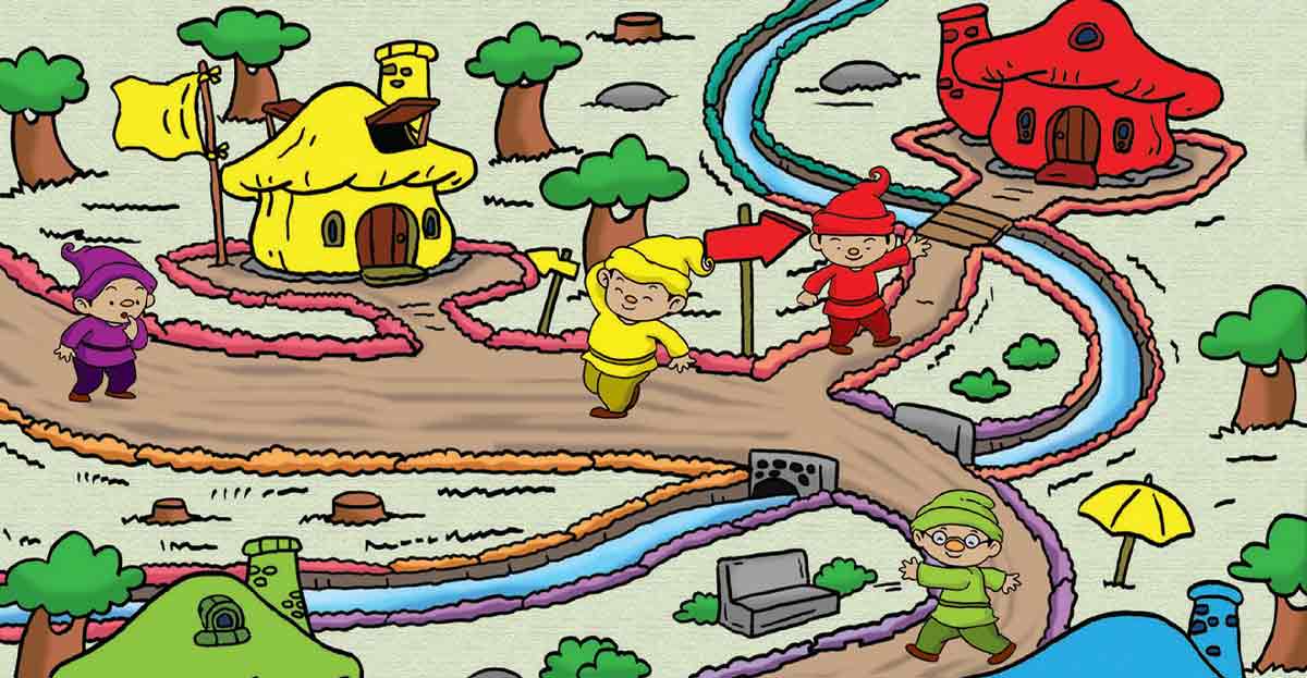 Bermain Maze sambil Mengenal Warna - Cikal Aksara