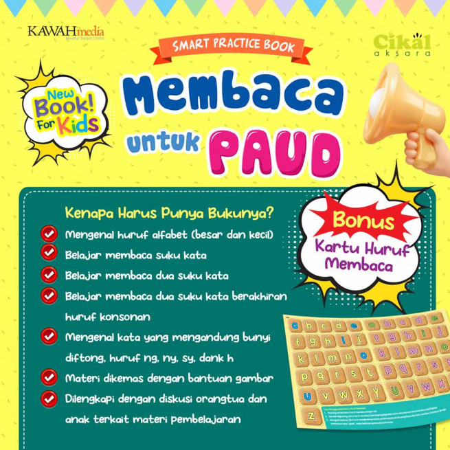 Rahasia Mengajarkan Membaca untuk Anak Usia 3-5 Tahun (PAUD), Tandai ...