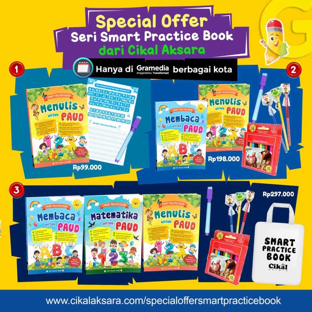 Special Offer Smart Practice Book - Cikal Aksara